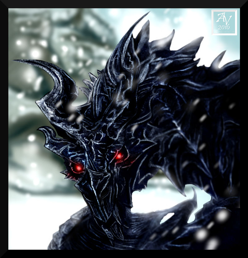 Alduin - The World Eater by AuriV1 on DeviantArt