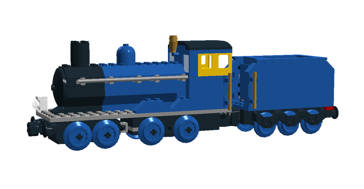 Lego Edward The Blue Engine (Buffer 1) V1 by alexartchanimte7 on DeviantArt