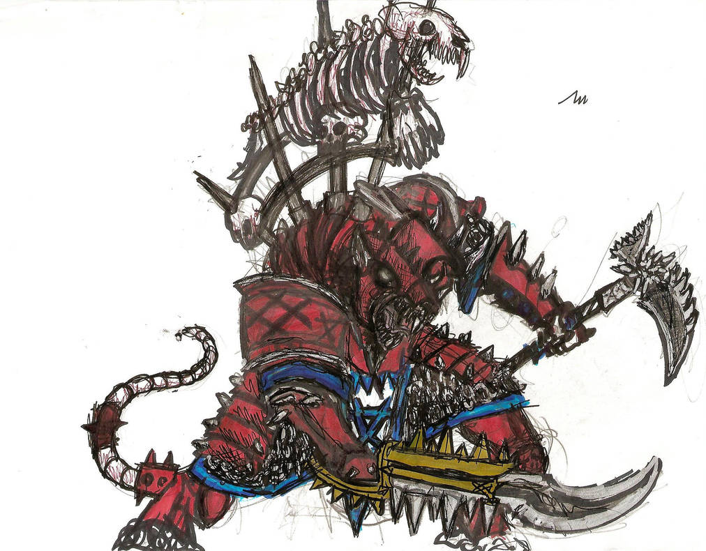 Queek Headtaker by King-Bubel on DeviantArt