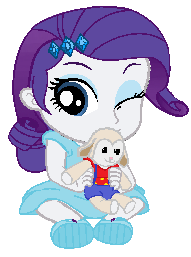 Equestria babies Rarity by WesleyAbram on DeviantArt