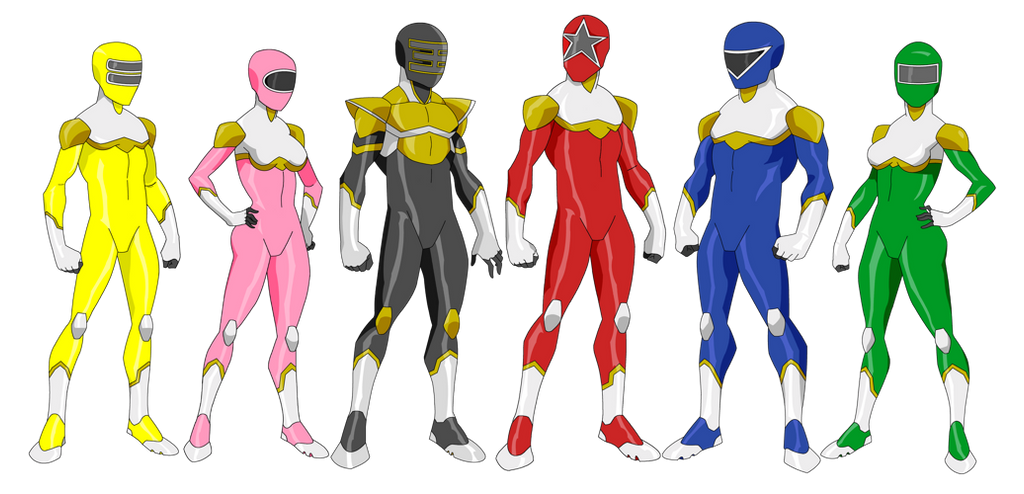 The New Power Ranger Zeo: Team by ctszala on DeviantArt