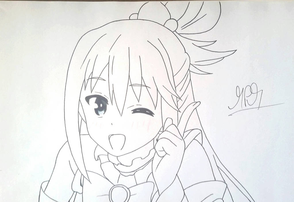 Konosuba - Aqua by thehandle18 on DeviantArt