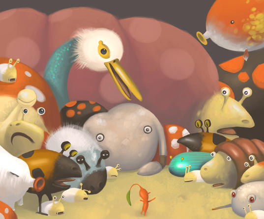 Pikmin by OKODAMA on DeviantArt