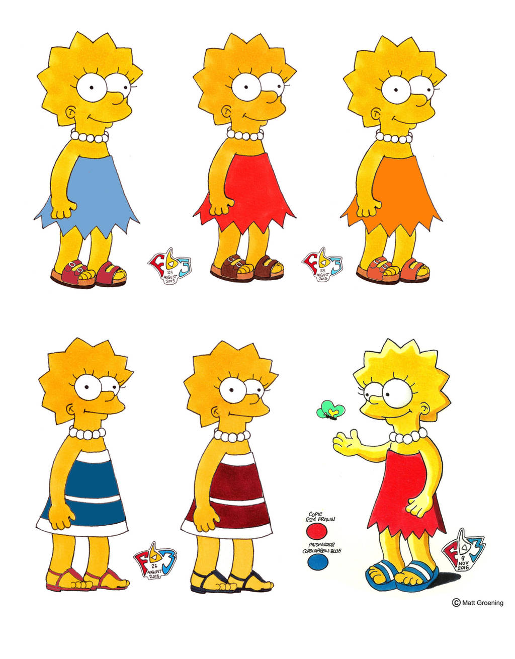 Lisa Fashion Looks by Gulliver63 on DeviantArt