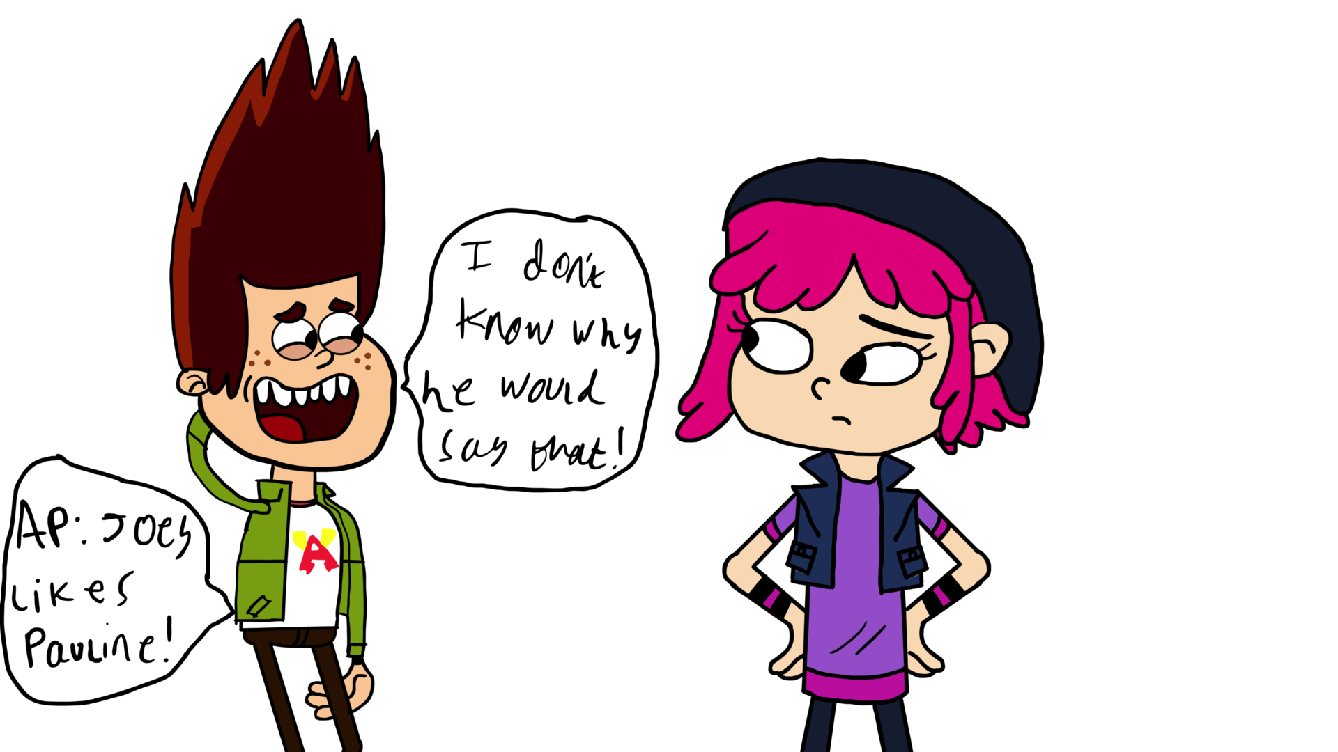 Atomic Puppet - Joey and Pauline. (Recreation) by dannymozzer on DeviantArt