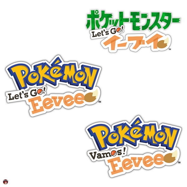 Pokemon Let's Go! Eevee logos by Alexalan on DeviantArt