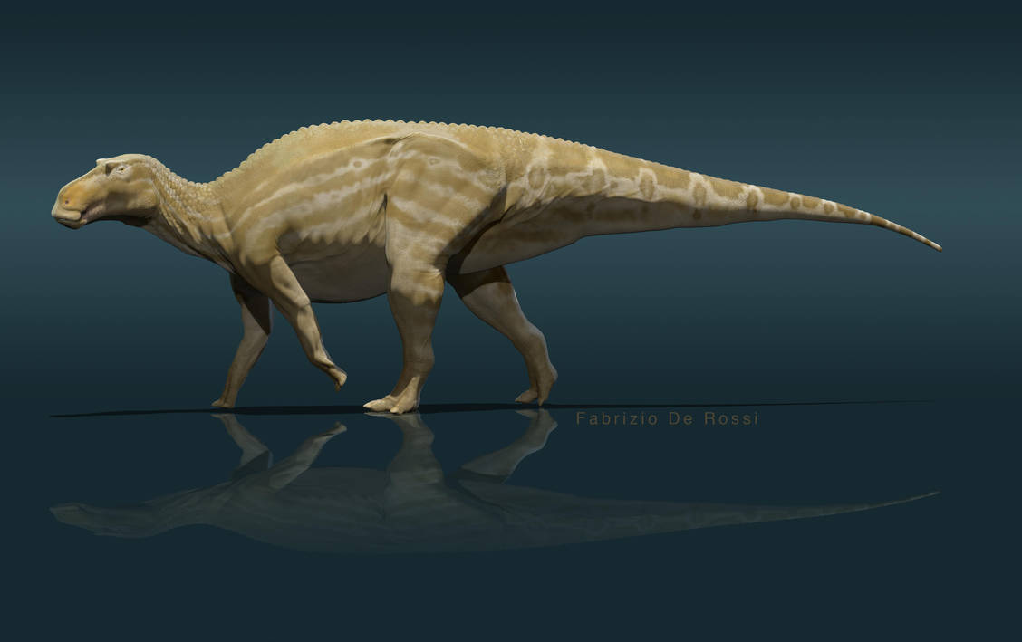 Maiasaura peeblesorum - render test by FabrizioDeRossi on DeviantArt