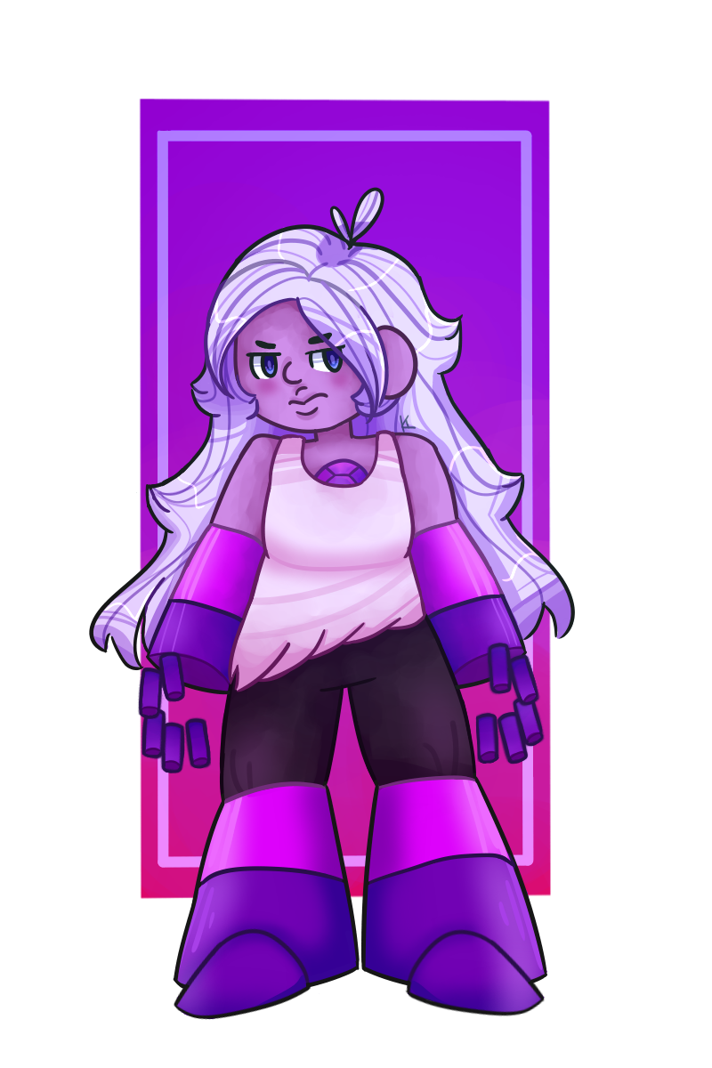 Amethyst With Limb Enhancers Steven Universe By Fuzzothefox On Deviantart