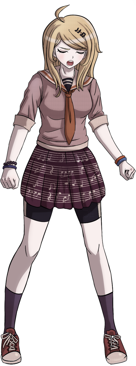 Kaede Akamatsu - fullbody sprite edit by 9brony on DeviantArt
