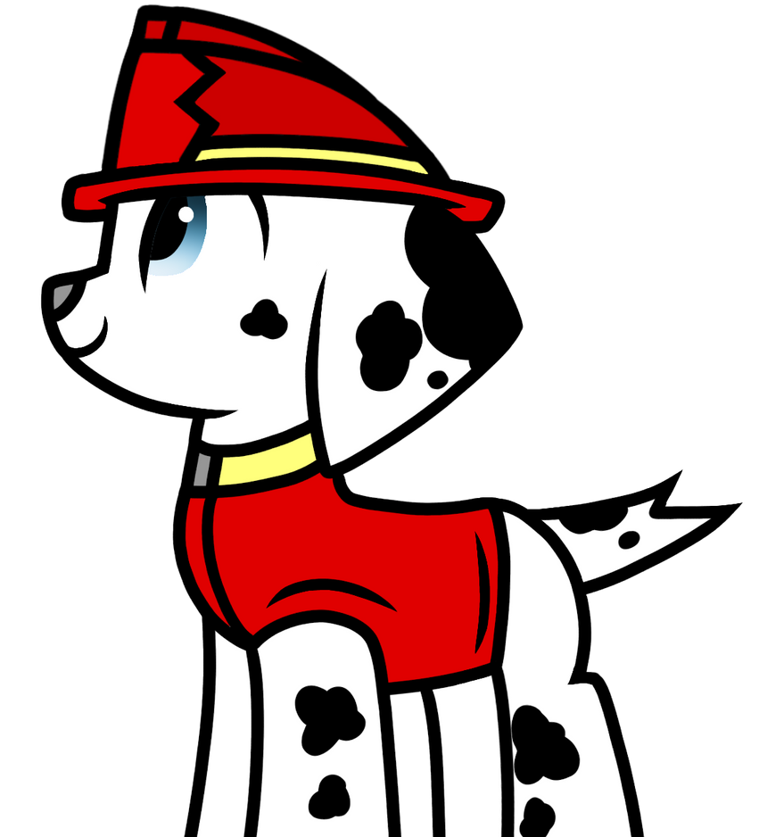 PAW Patrol Marshall by RainbowEevee-DA on DeviantArt