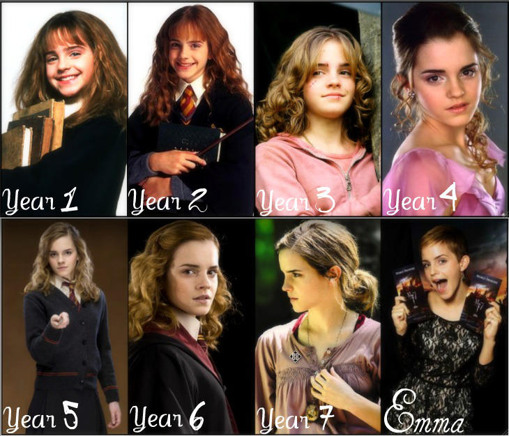 Hermione, Through The Years by oblivion-LOTR-Zelda on DeviantArt
