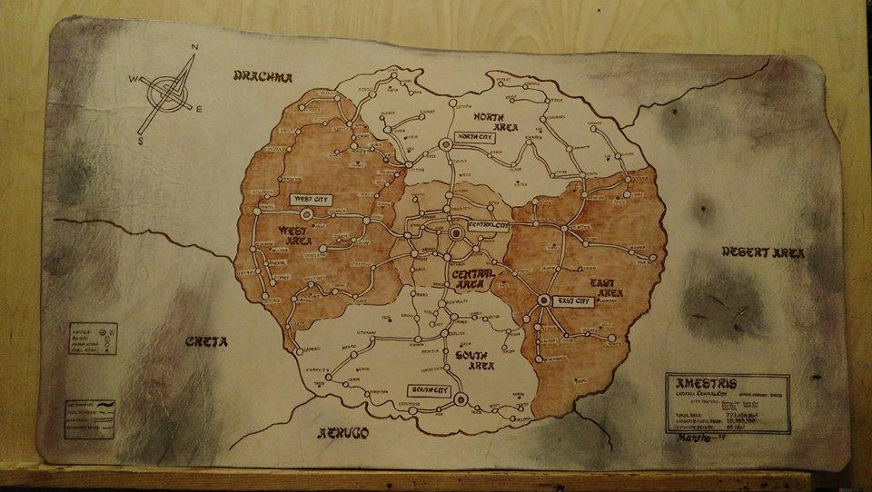 Fullmetal Alchemist Amestris Map by RealLifeEdwardElric on DeviantArt