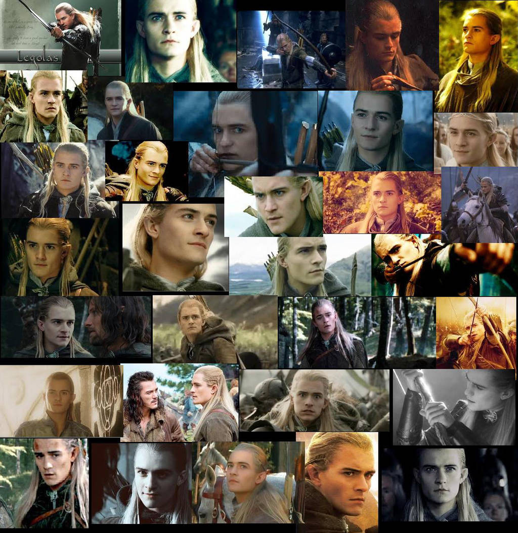 Legolas Collage by StitchedPorcelain on DeviantArt