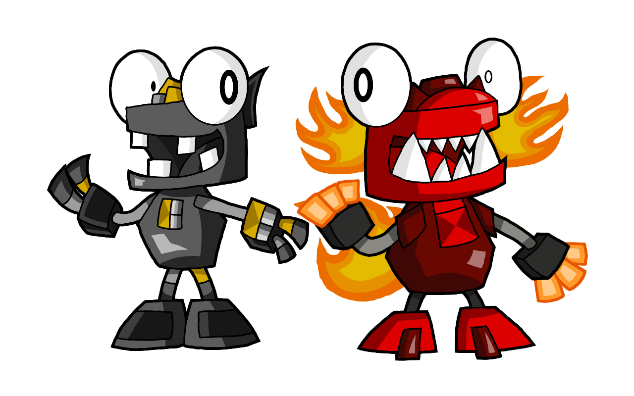 Mixels - Cragsters Max and Infernites Max by PogorikiFan10 on DeviantArt