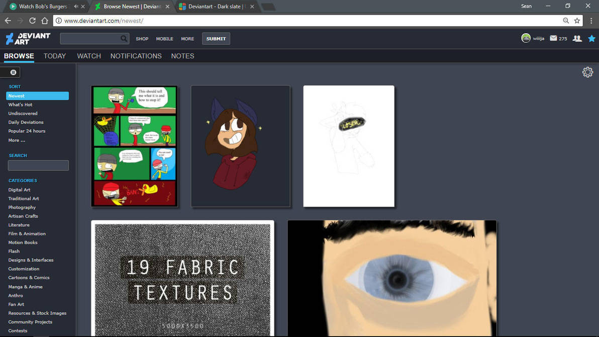 Deviantart - Dark slate - Revamped by wiiija on DeviantArt