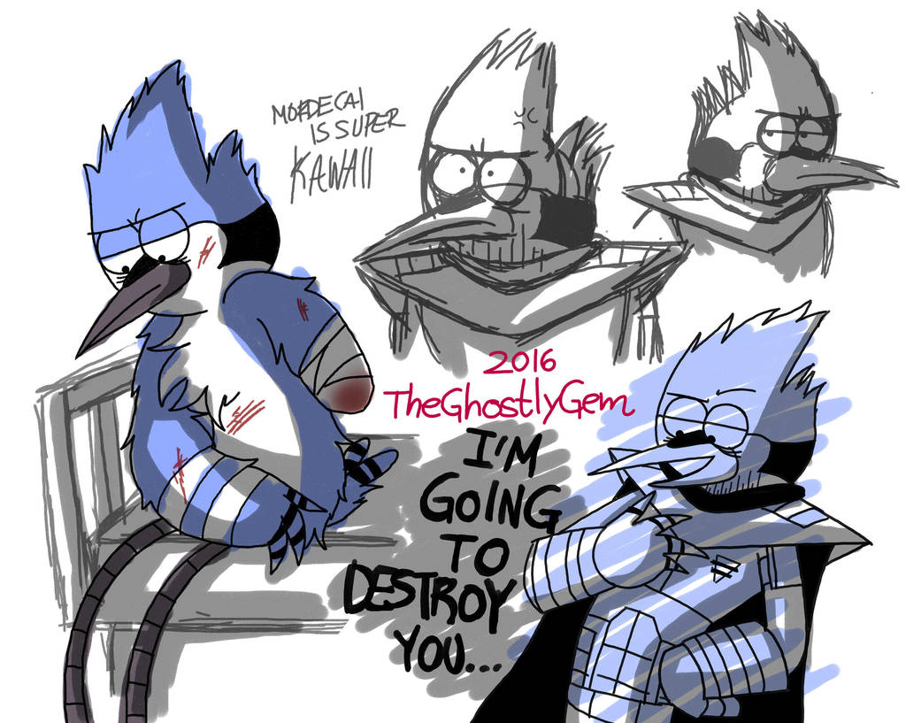 Future Mordecai Doodles by TheGhostlyGem on DeviantArt