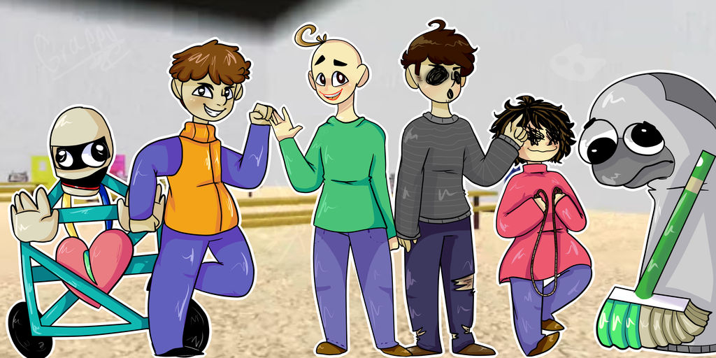 Baldi's Basic In Education (All Characters!) by Mikel-arts on DeviantArt Baldi's Basic In Education (All Characters!) by Mikel-arts on DeviantArt