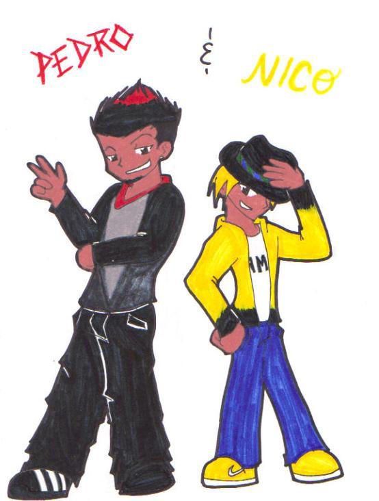 Humanized Rio:Nico and Pedro by Cadet-CB on DeviantArt