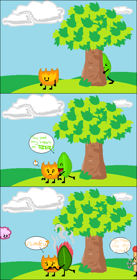 BFDI COMIC 1: Encounter by N0TFUNNY on DeviantArt
