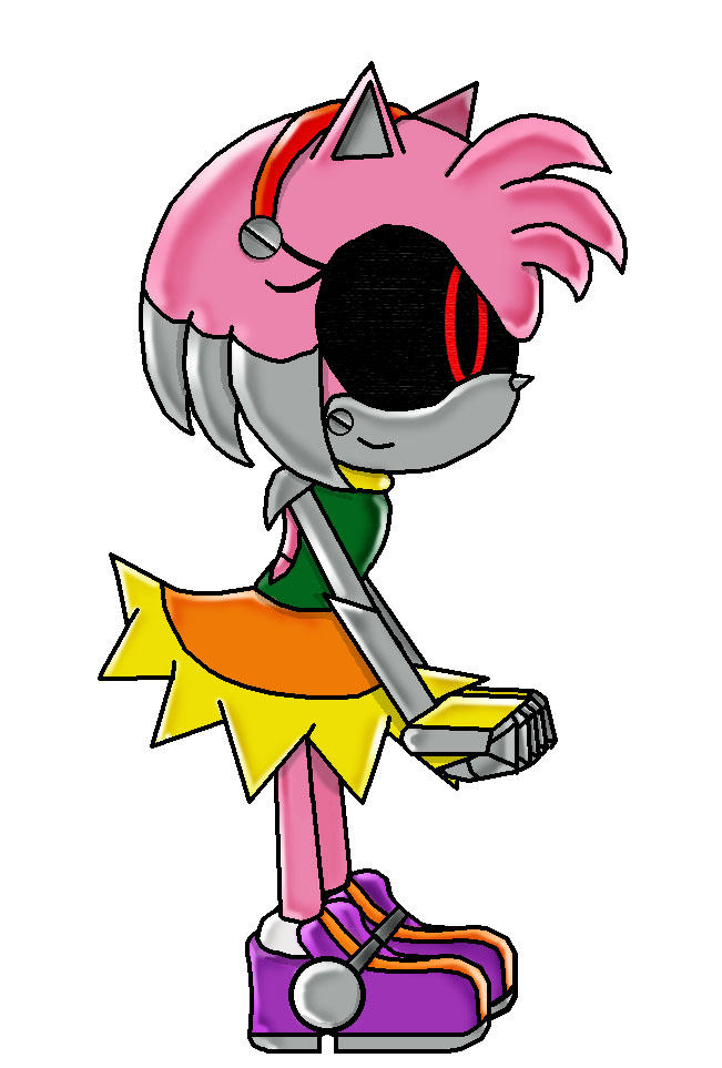 Mecha Amy by FuchsiaBirdy on DeviantArt