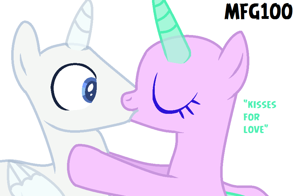 MLP BASE-Kisses for Love by MixelFanGirl100 on DeviantArt