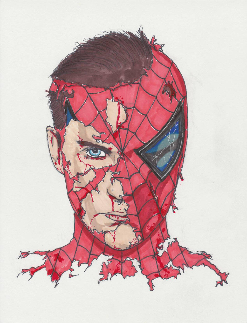 Spiderman 1 (Sam Raimi) Tobey Maquire by Zeno9496 on DeviantArt
