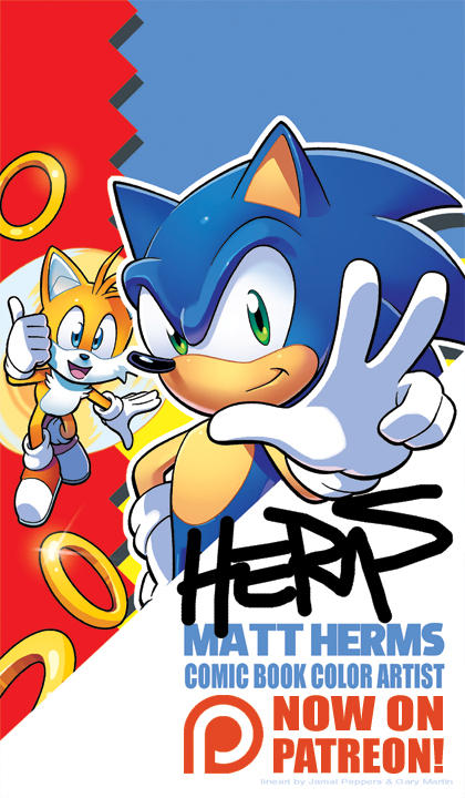 Sonic the Hedgehog (IDW) 12 Cover by herms85 on DeviantArt