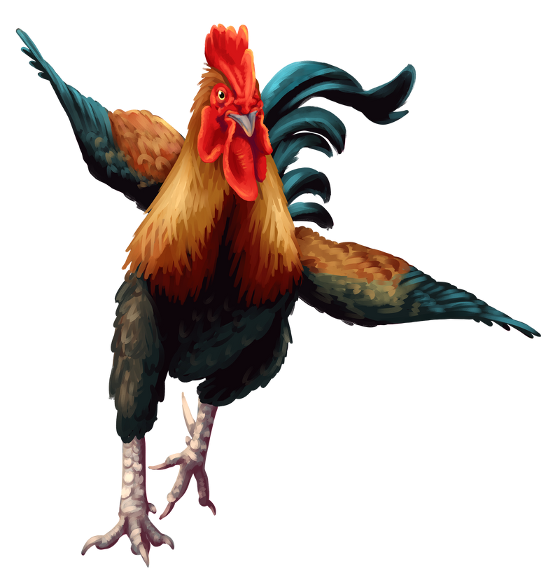 Gallus gallus domesticus by PixelMecha on DeviantArt