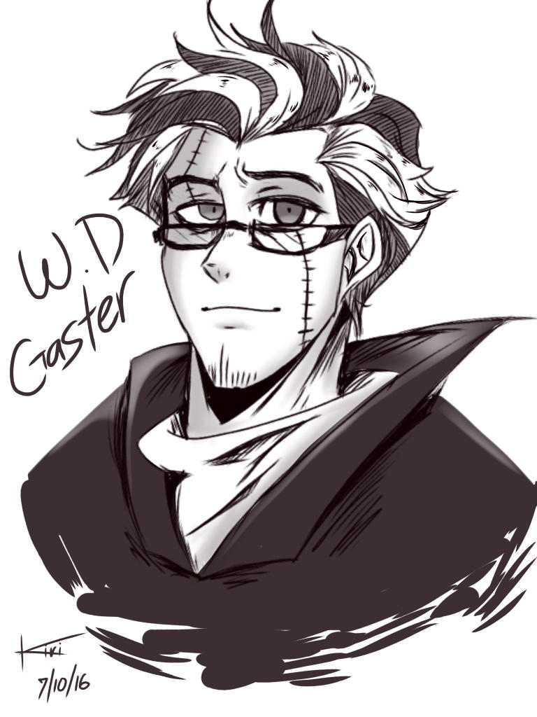 Human W. D. Gaster by Kiri~ by OtakuAhruGal on DeviantArt