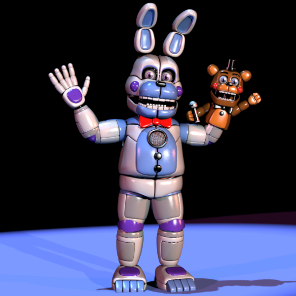 Funtime Bonnie by jorjimodels on DeviantArt