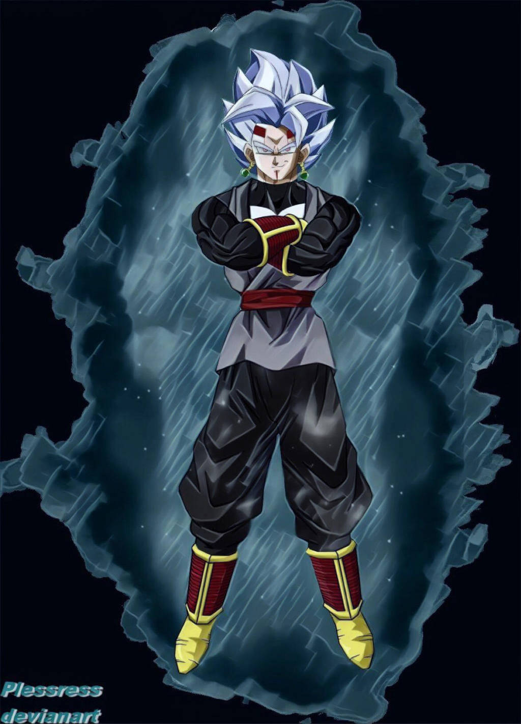 Dragonball Baby vegeta Goku Black Fusion by Plessress on DeviantArt