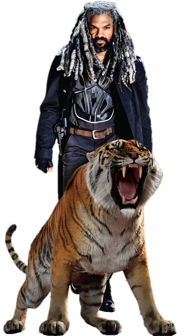 Ezekiel and Shiva - The Walking Dead PNG by Gasa979 on DeviantArt