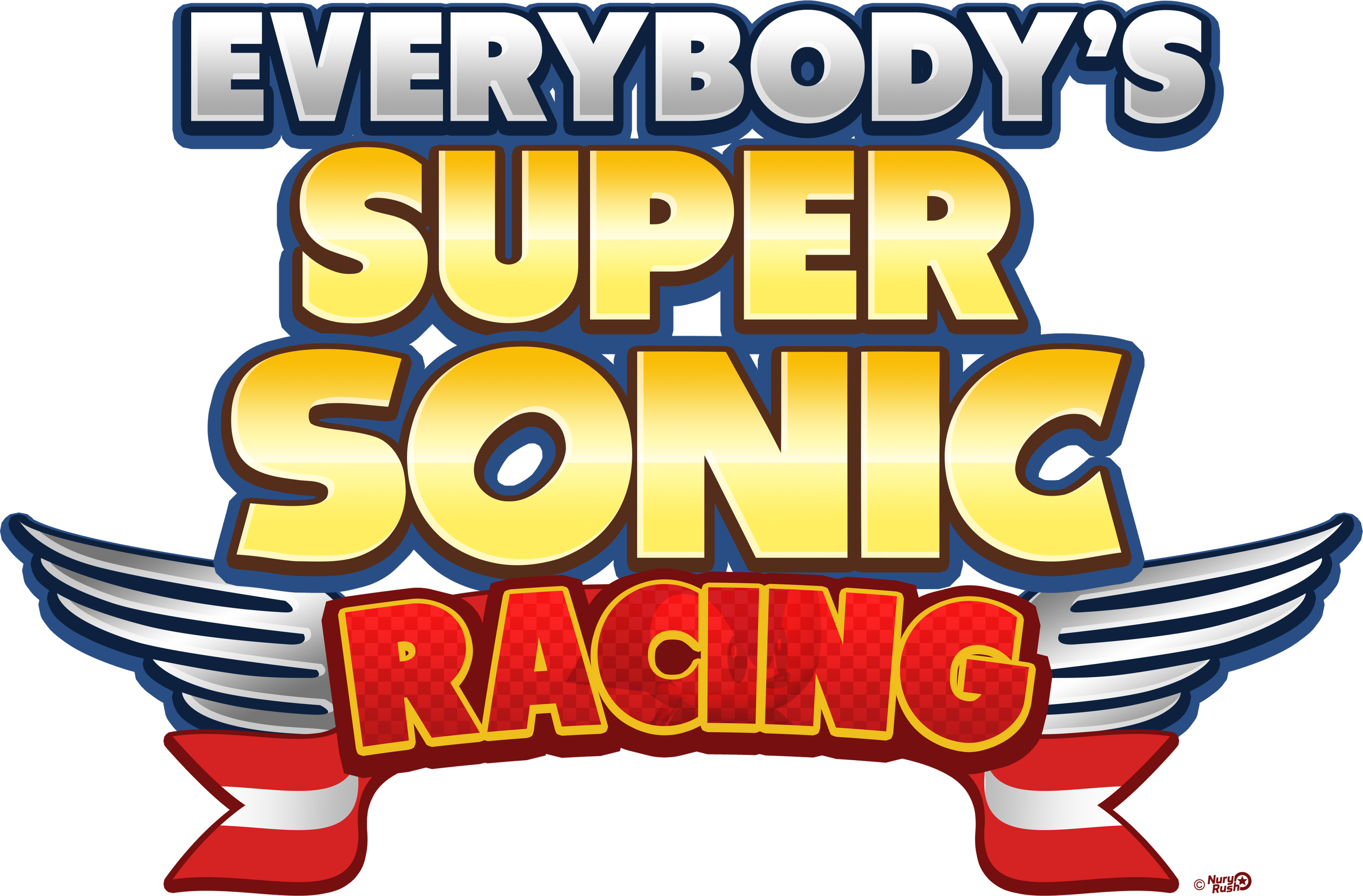 Everybody Super Sonic Racing Logo by NuryRush on DeviantArt