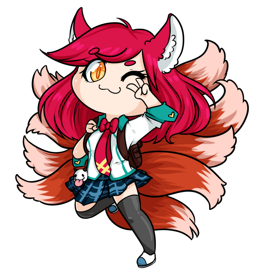 Academy Ahri by xElisyma on DeviantArt