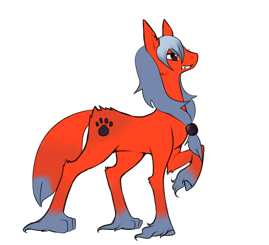 Fox Pony adopt (SOLD) by NightBlood-adopts on DeviantArt