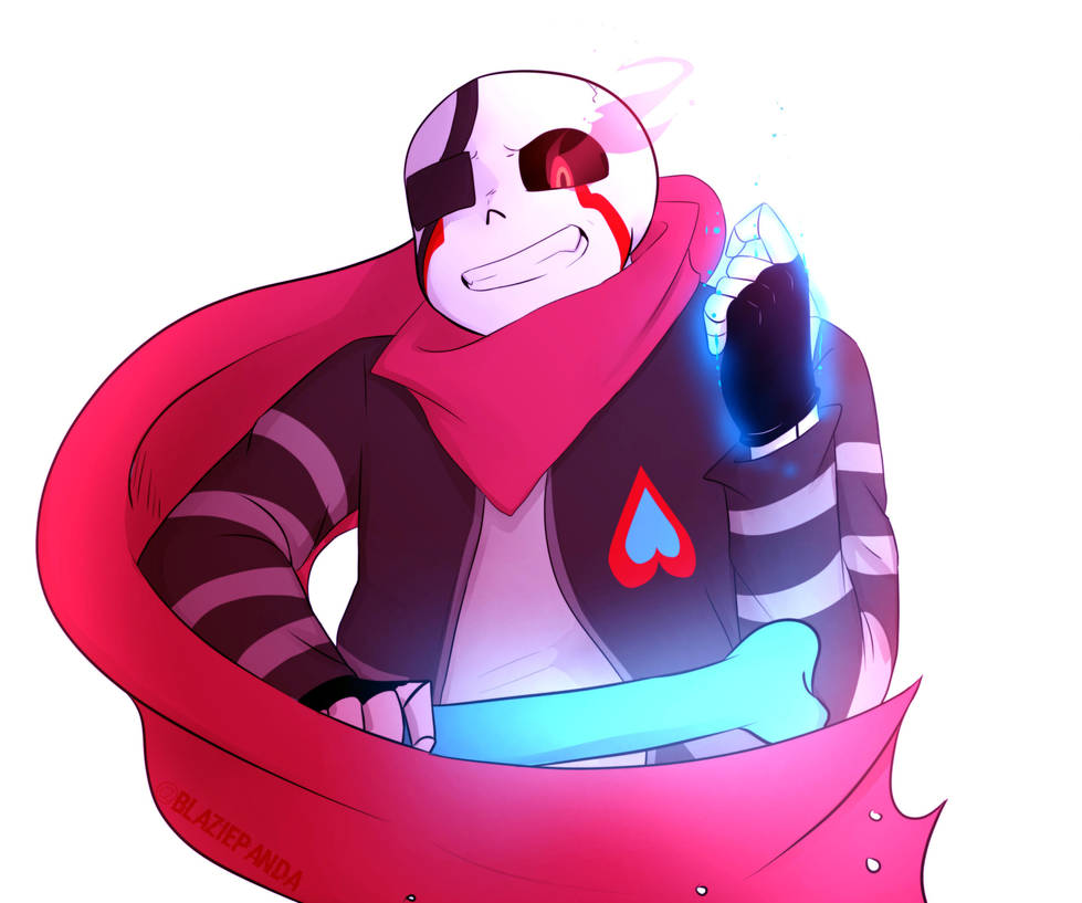 Lv!Sans [commission] by BlaziePanda on DeviantArt