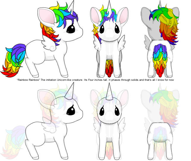 Rainbow Rainbow Character Design by KayPikeFashion on DeviantArt