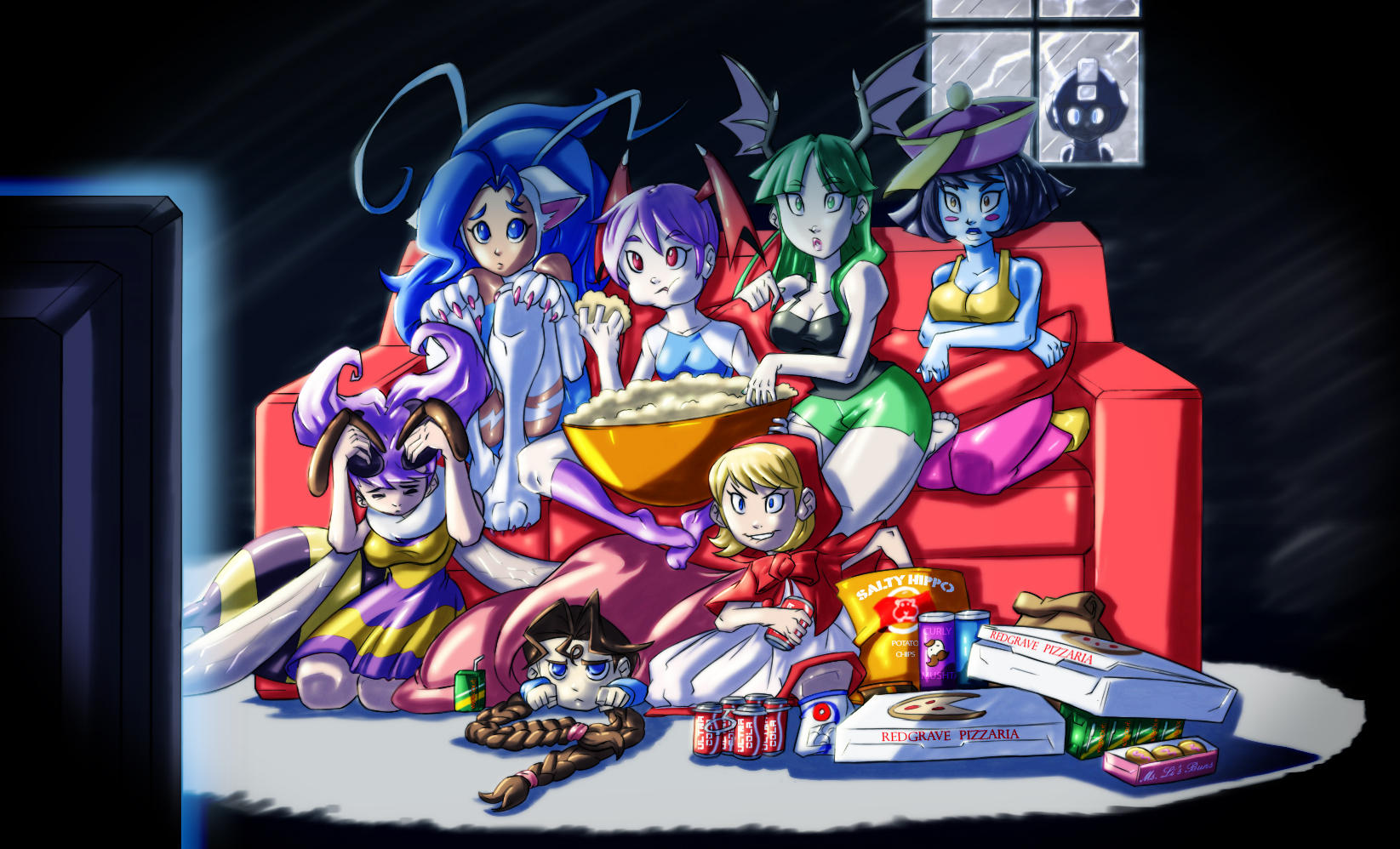 Darkstalkers: Vampire Sleepover - Resurrection by ChickenDoodleSoup on ...