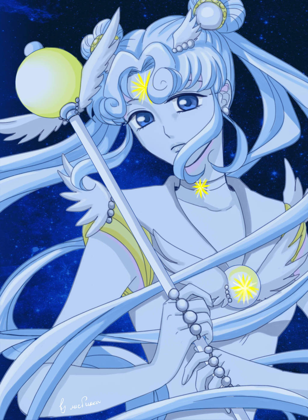 Sailor Cosmos by lisGinka on DeviantArt