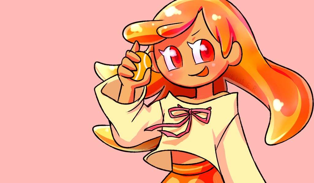Orange Cookie By Emptyruby On Deviantart