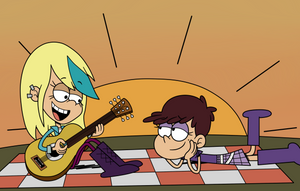 At the beach with Sam by eagc7 on DeviantArt