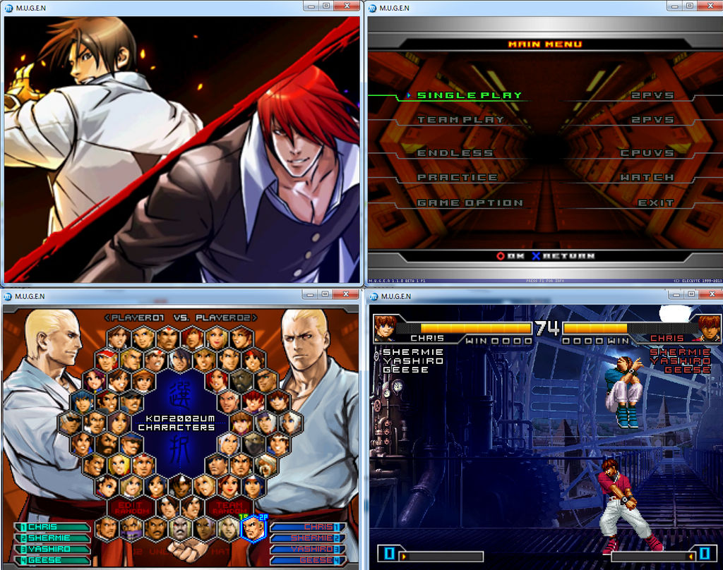 Mugen Screenpack Kof 2002 UM by K6666orochi by k6666orochi on DeviantArt