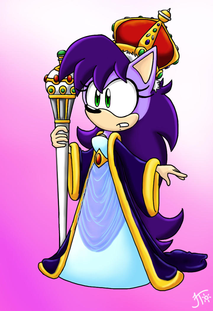 Crowning of Queen Aleena by SonicFF on DeviantArt