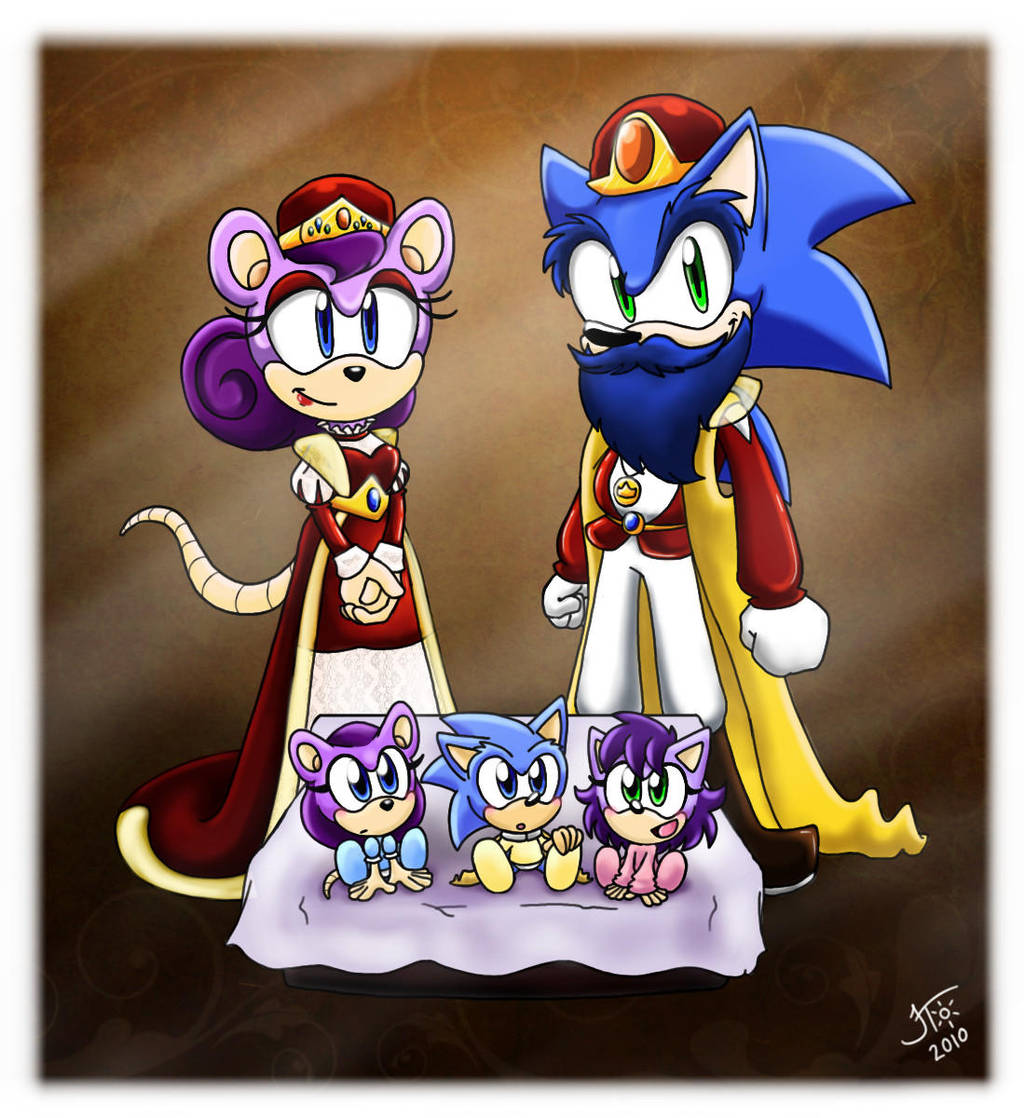 Royal Family Portrait by SonicFF on DeviantArt