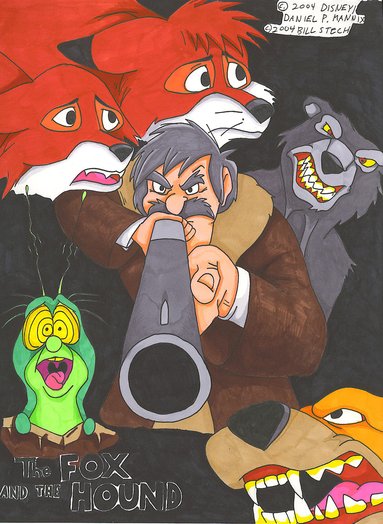 The Fox and The Hound:Darkness by KitsuneFoxman on DeviantArt