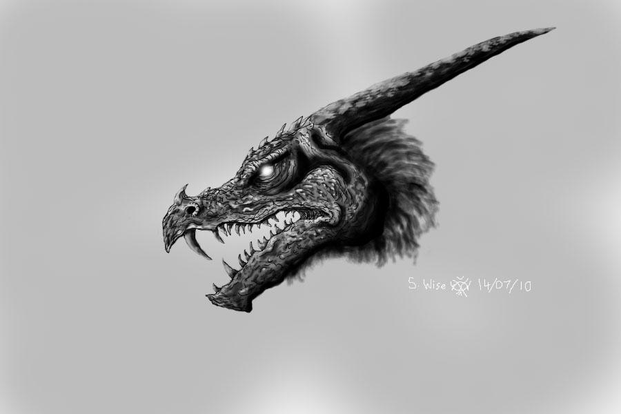 Dragon in Photoshop by Glaiceana on DeviantArt