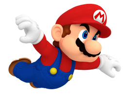 Mario Piece Sign Render: SM64 Promo Art Recreation by Nintega-Dario on ...