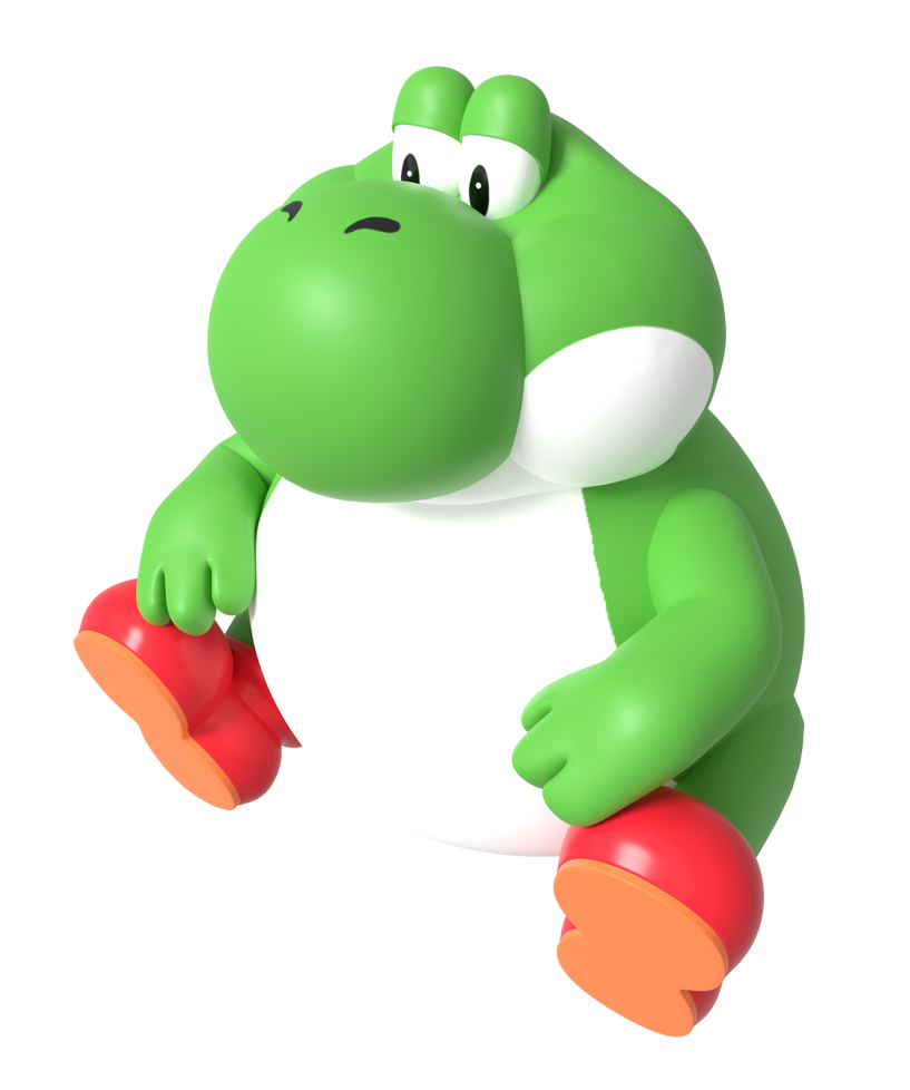 Big Yoshi Render by Nintega-Dario on DeviantArt