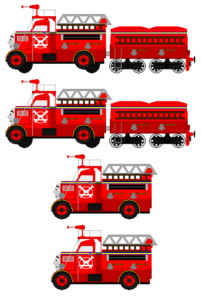Fiery Flynn the Fire Engine (Sprite Sheet) by JamesFan1991 on DeviantArt