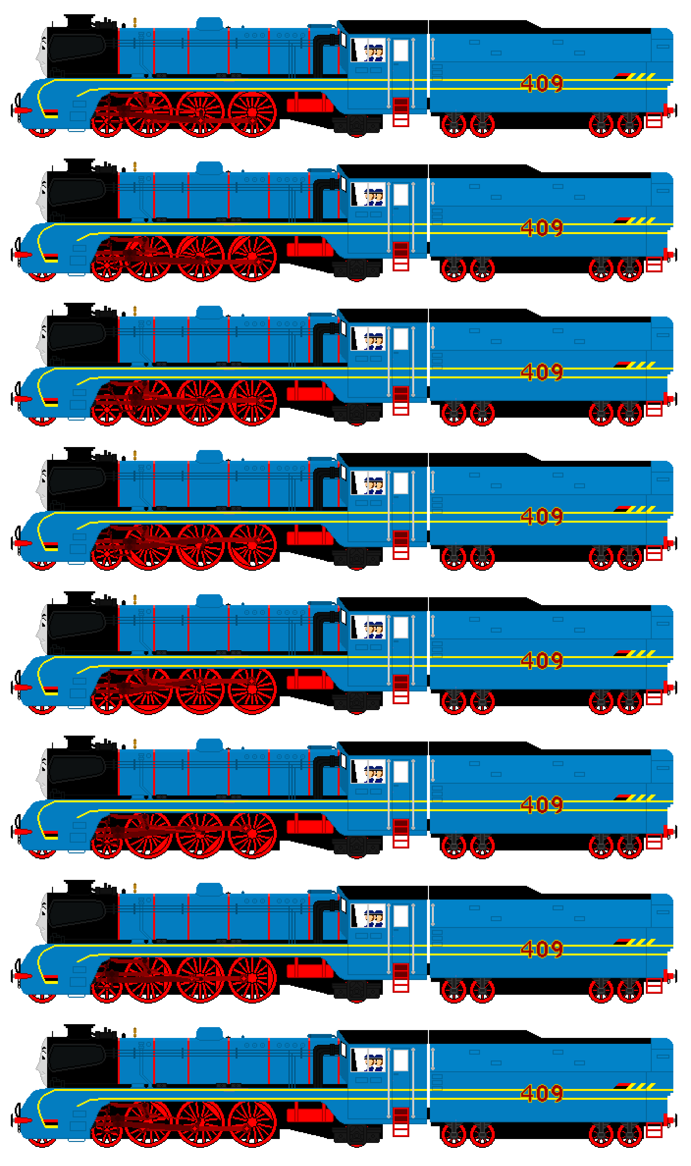 Frieda the DB Class 10 Engine (Sprites Sheet) by JamesFan1991 on DeviantArt